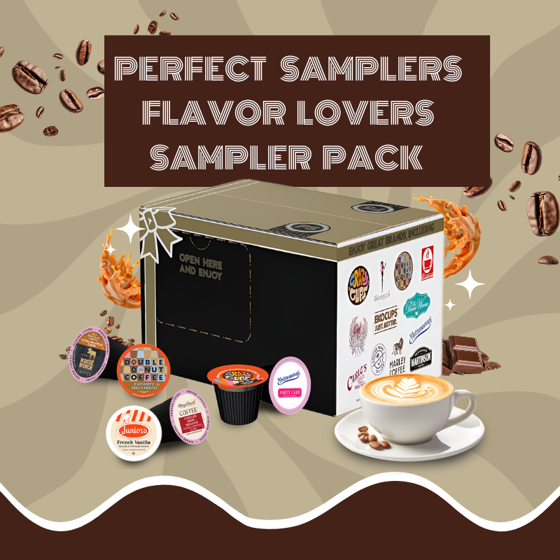 Flavor Lovers Coffee Pods Sampler Pack – Crazy Cups